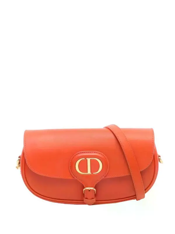 Dior 2020-2022 Bobby East West Crossbody Bag - Orange