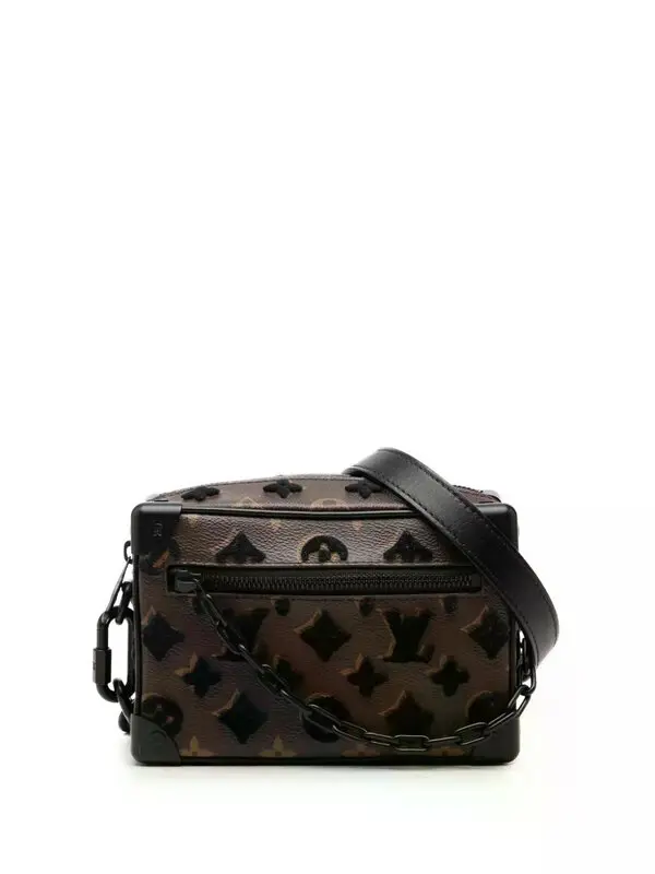 LOUIS VUITTON 2020 Monogram Tuffetage Mini Soft Trunk Crossbody Bag - Brown