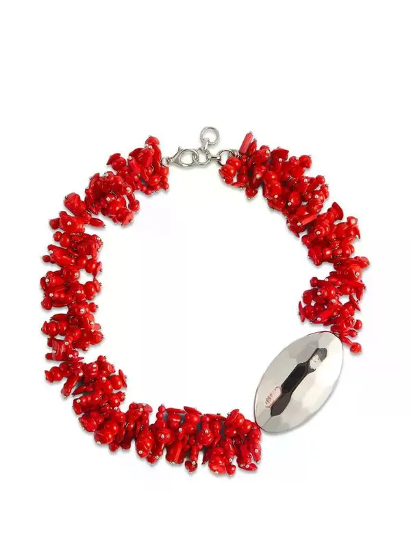 Liviana Conti Minerva Necklace - Red