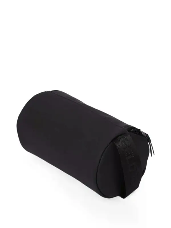 Karl Lagerfeld Coated Faux-leather Wash Bag - Black