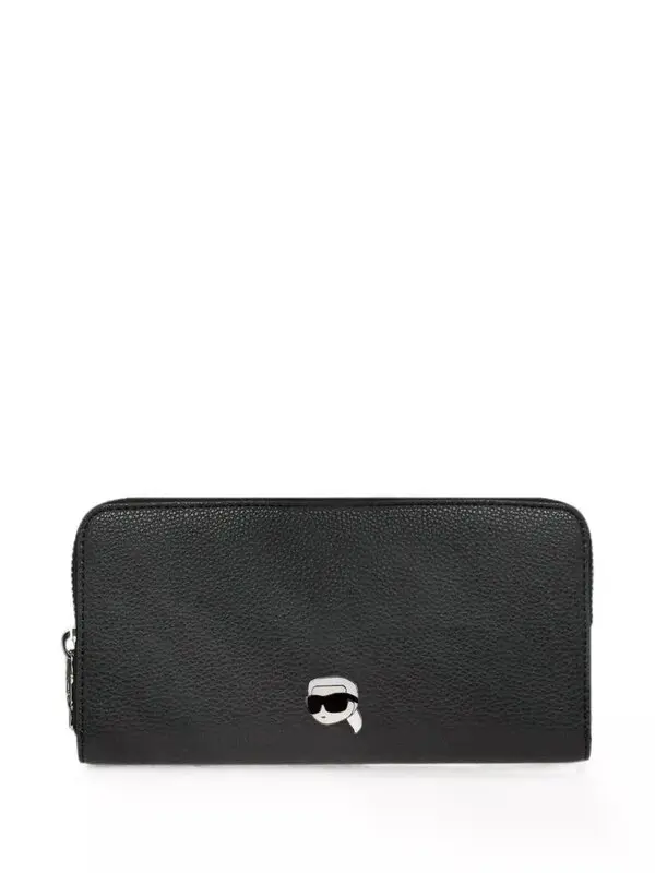 Karl Lagerfeld Ikon Pebble Continental Wallet