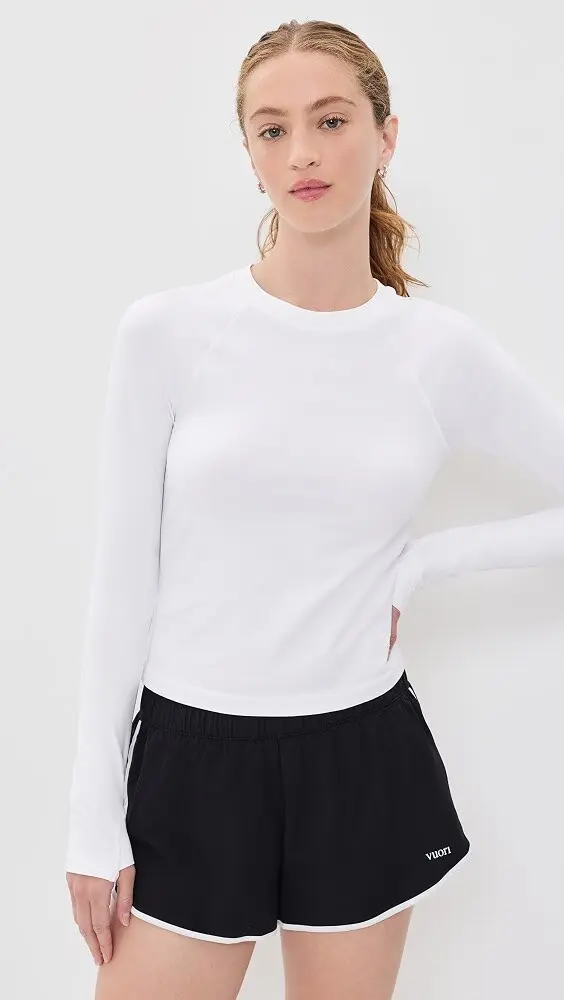 Vuori Surge Seamless Tee - White