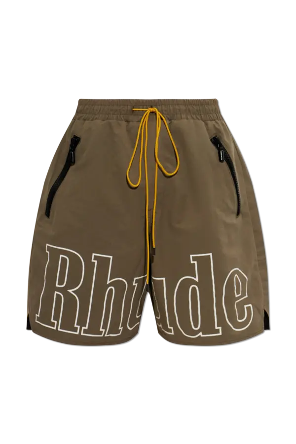 Rhude Shorts With Logo