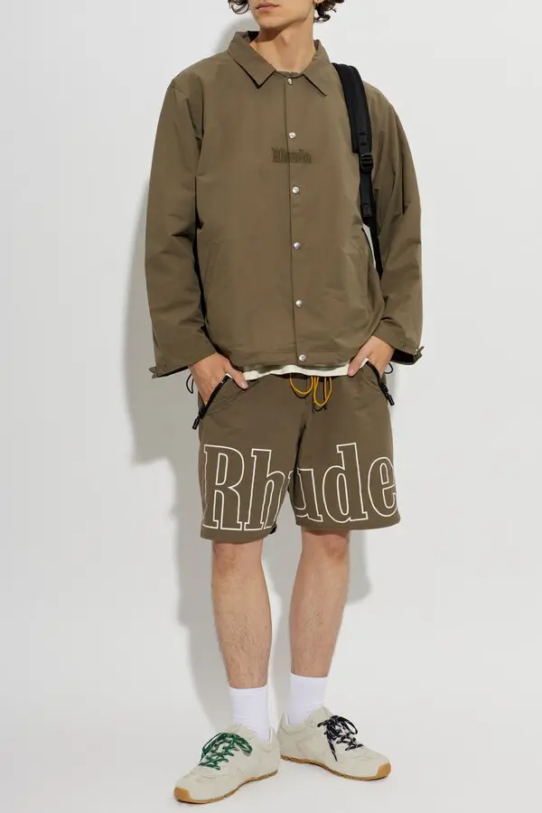 Rhude Shorts With Logo