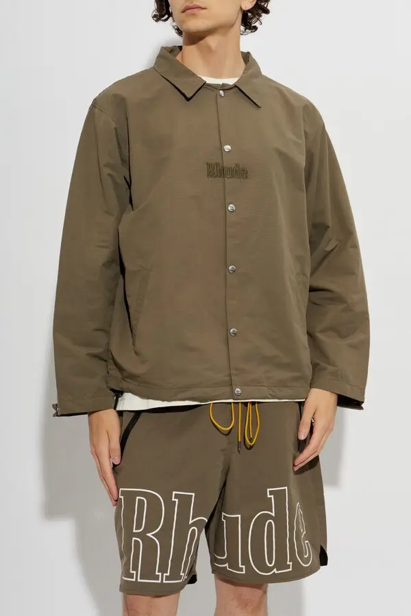 Rhude Jacket With Embroidered Logo