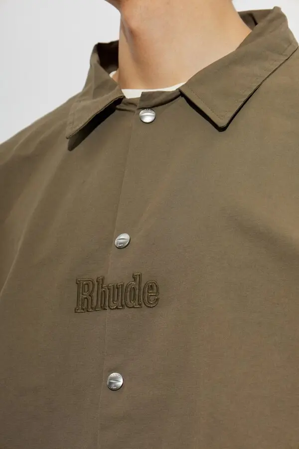 Rhude Jacket With Embroidered Logo