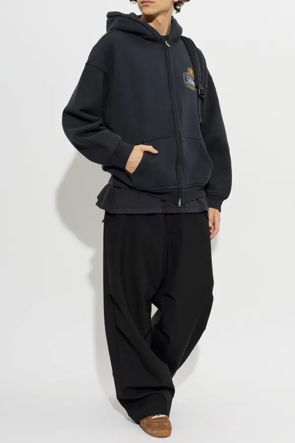 Rhude Oversized Zip-up Hoodie