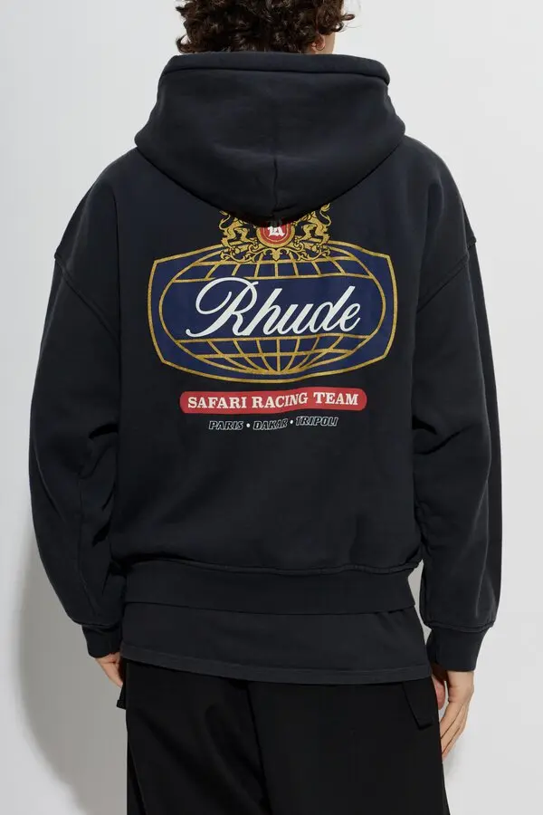 Rhude Oversized Zip-up Hoodie