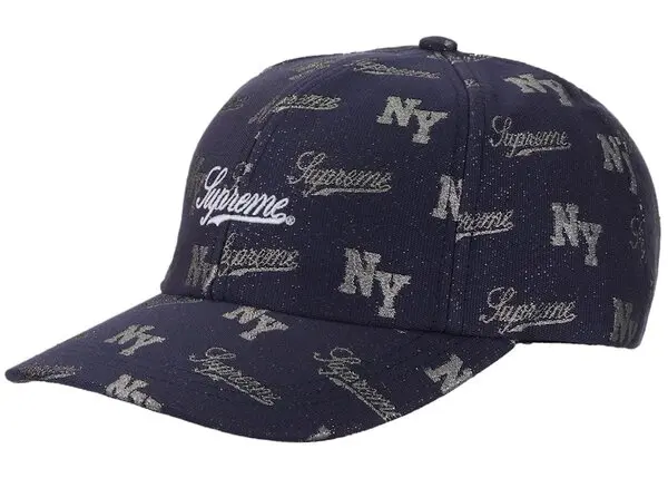 Supreme Monogram 6panel - Navy Blue