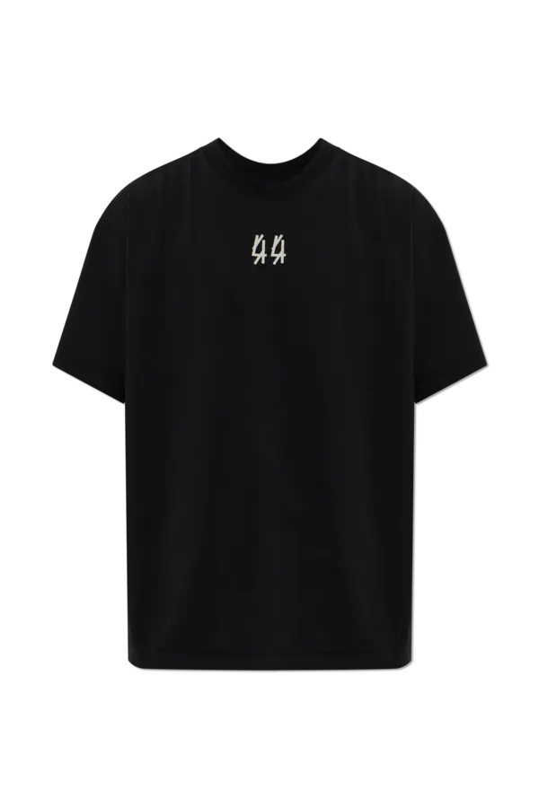 44 LABEL GROUP T-shirt With Printed Logo - Black