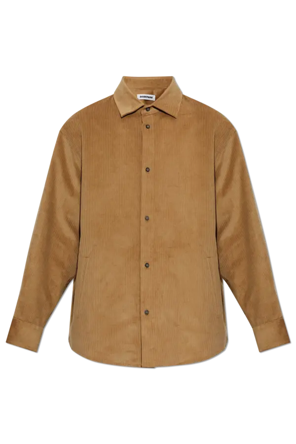 DARKPARK Corduroy Shirt `keanu - Brown