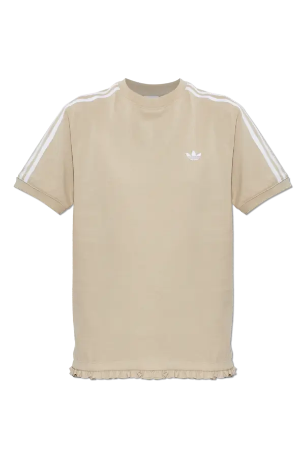 ADIDAS ORIGINALS T-shirt With Logo - Beige