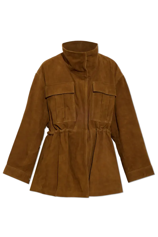 RÓHE Suede Jacket - Brown