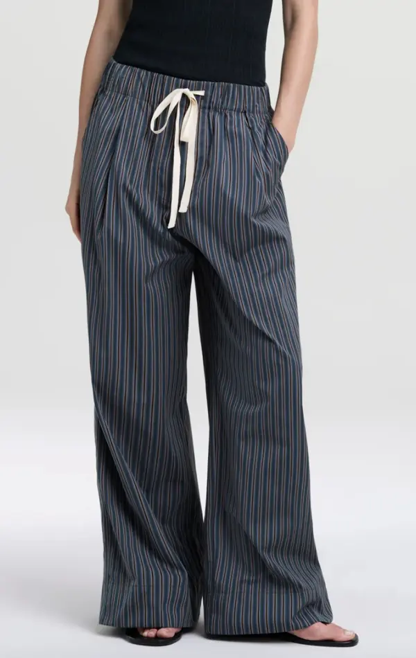 A.L.C. James Pant - Carbon Blue Multi