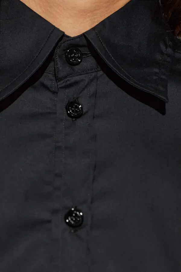 Vetements Turtleneck Shirt With Elastic Waistband