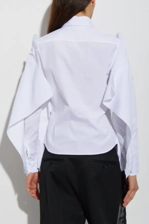 Vetements Shirt With Decoratively Finished Sleeves
