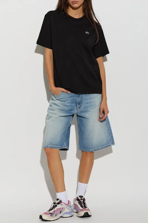 Lacoste T-shirt With Logo Patch
