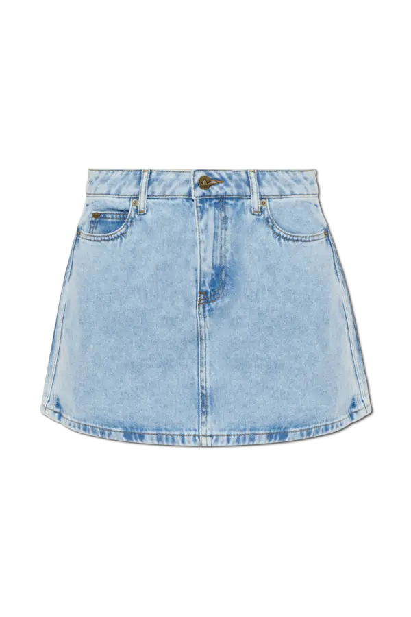 ADIDAS ORIGINALS Denim Skirt - Light Blue