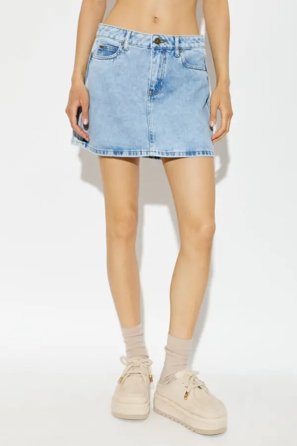 ADIDAS ORIGINALS Denim Mini Skirt