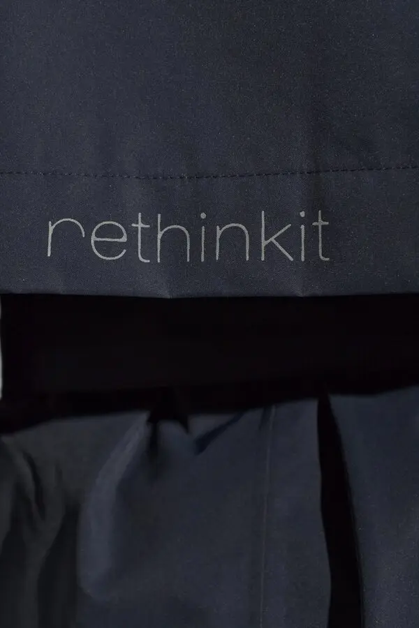 RETHINKIT STUDIOS Hooded Long Coat With Belt