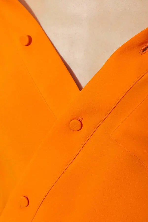 Balenciaga Maxi Dress With Long Sleeves