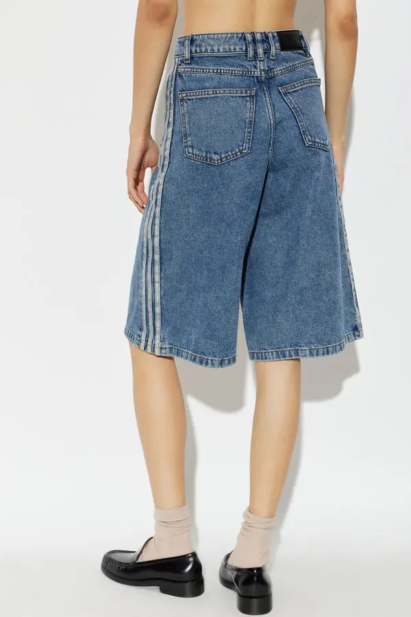 ADIDAS ORIGINALS High-waisted Denim Shorts
