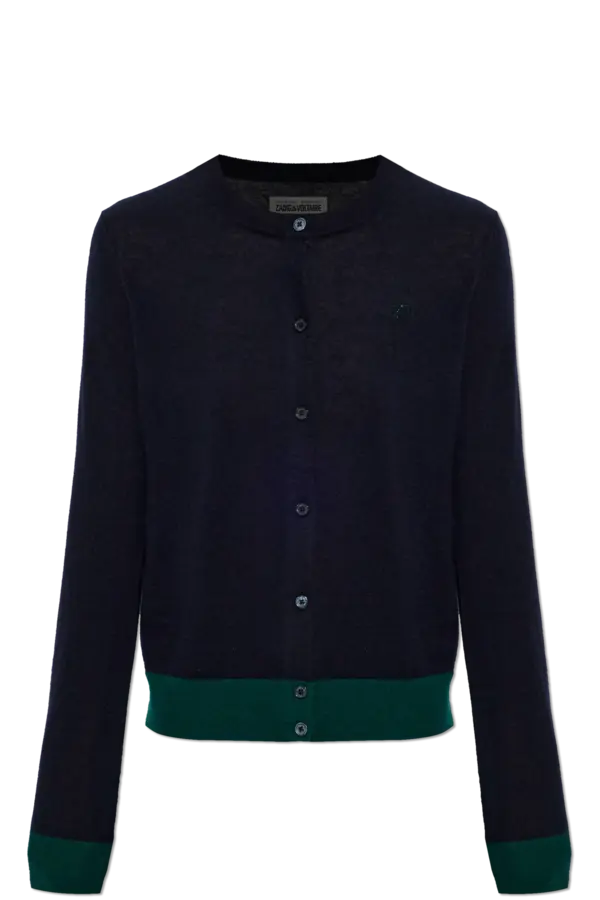 Zadig&Voltaire Cashmere Cardigan ‘missya - Navy Blue