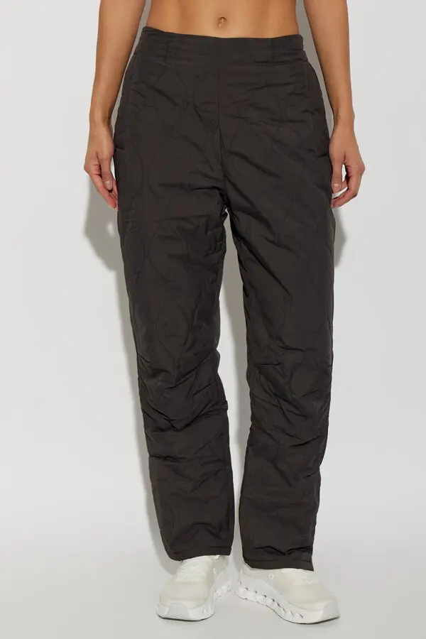 RETHINKIT STUDIOS Quilted Tapered Trousers