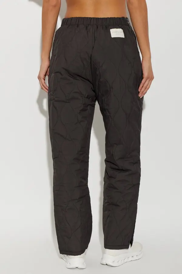 RETHINKIT STUDIOS Quilted Tapered Trousers