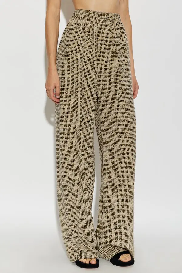 Balenciaga Silk Wide-leg Pants