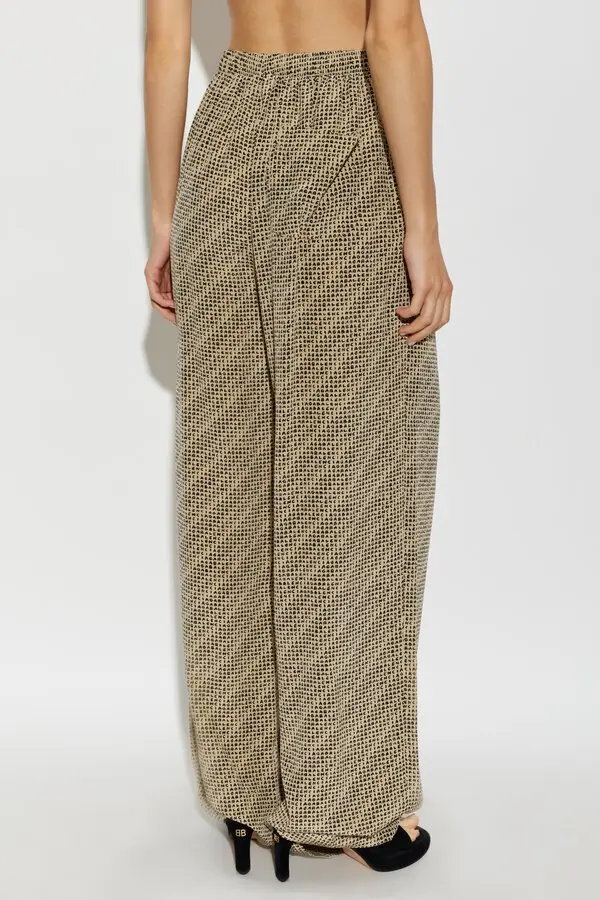 Balenciaga Silk Wide-leg Pants