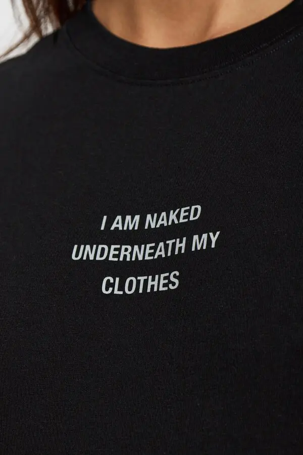 Vetements Cotton Bodysuit With Print