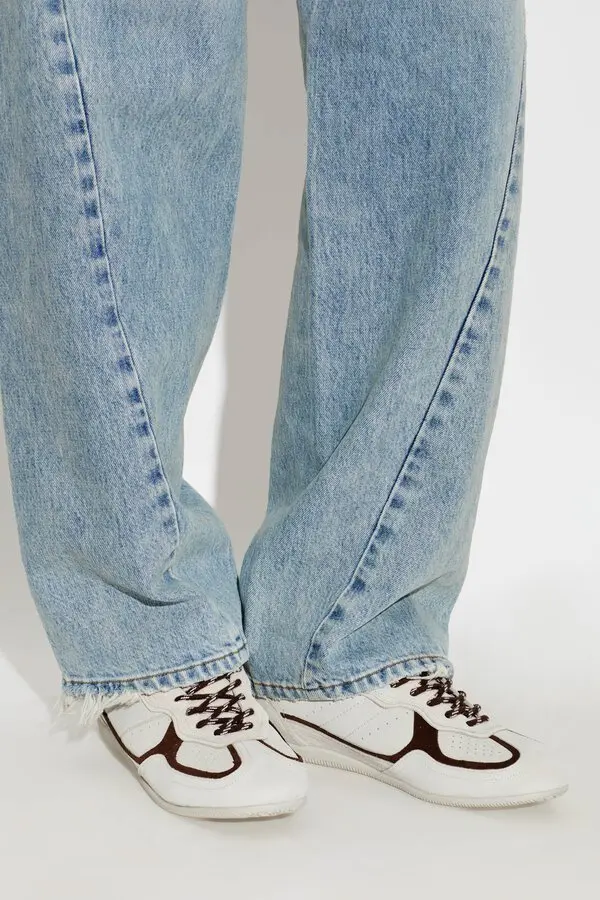 ALOHAS Low-top Sneakers With Paneled Design And Perforated Details