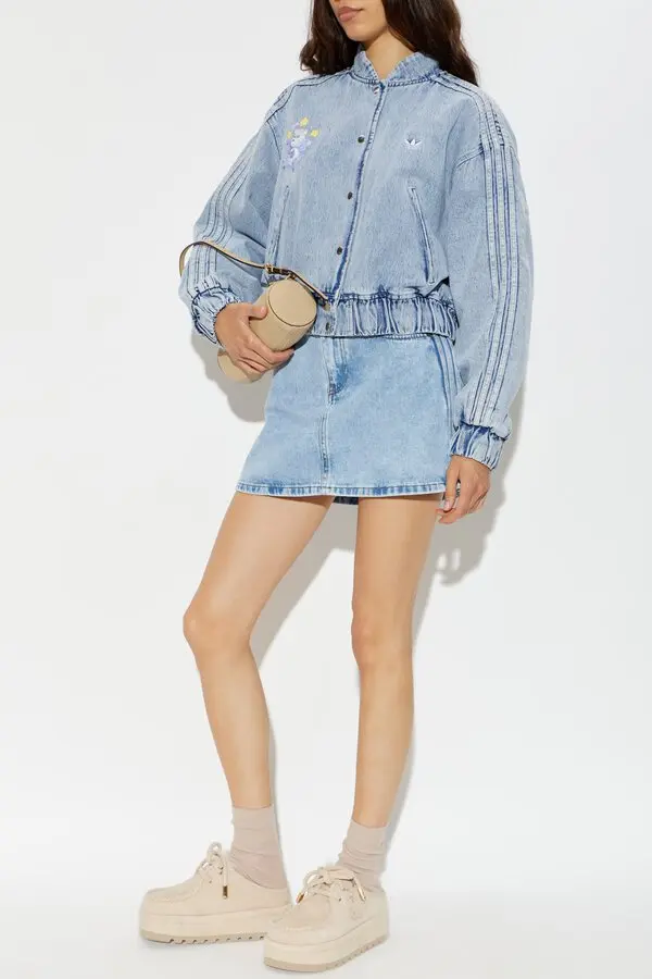 ADIDAS ORIGINALS X Care Bears Denim Bomber Jacket