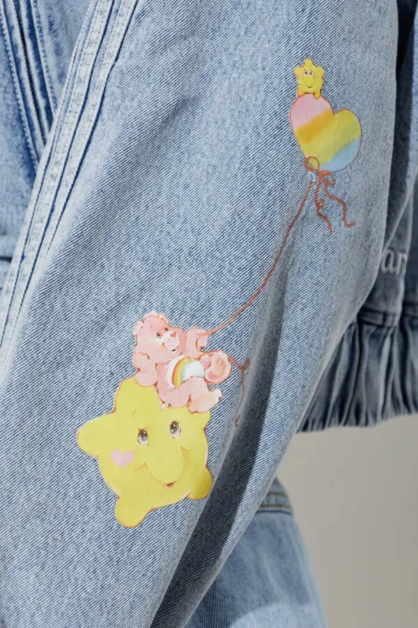 ADIDAS ORIGINALS X Care Bears Denim Bomber Jacket