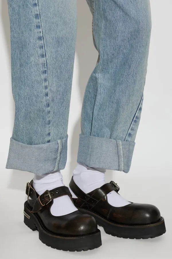 Balenciaga Venom Mary Jane’ Platform Shoes