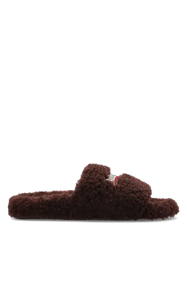 Balenciaga Furry’ Slides
