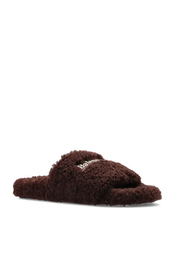 Balenciaga Furry’ Slides