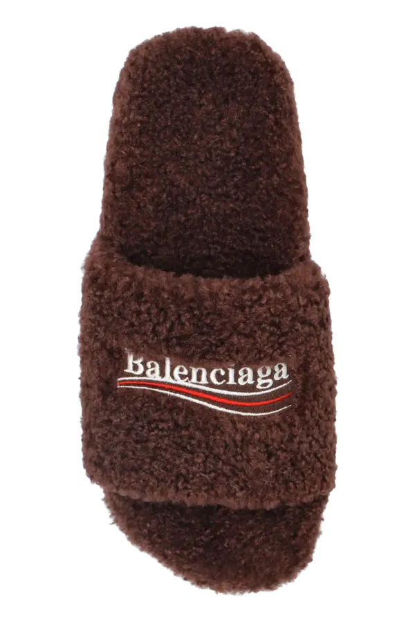 Balenciaga Furry’ Slides