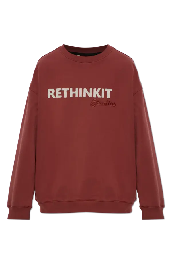 RETHINKIT STUDIOS Sweatshirt With Logo Patch - Red