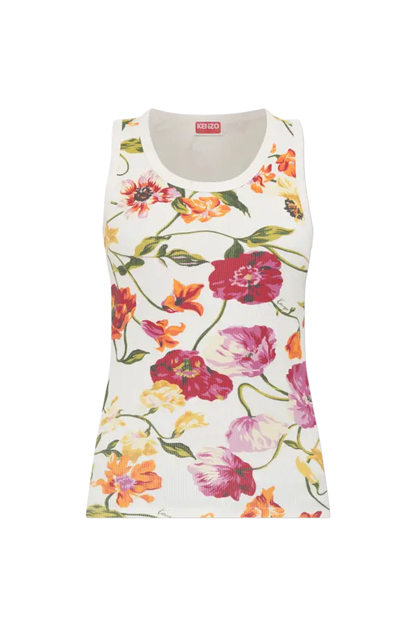 Kenzo Floral Pattern Top - Multicolour