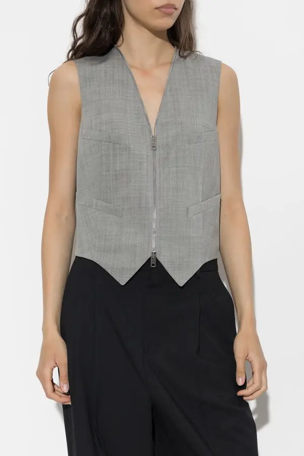 Alexander Wang Sleeveless Zip-up Vest