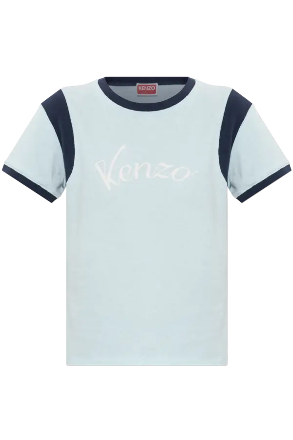 Kenzo T-shirt With Logo - Blue