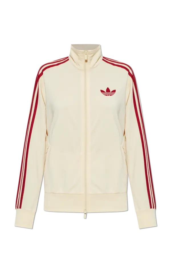 ADIDAS ORIGINALS Zip-up Sweatshirt With Logo - Yellow