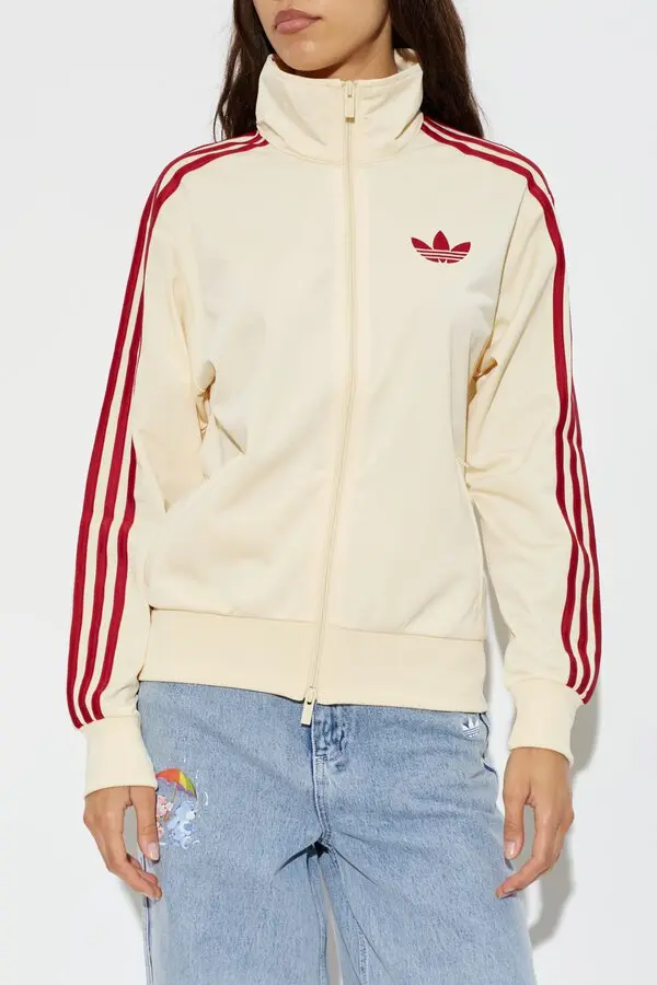 ADIDAS ORIGINALS Zip-up Sweatshirt With Logo And Sporty Stripes