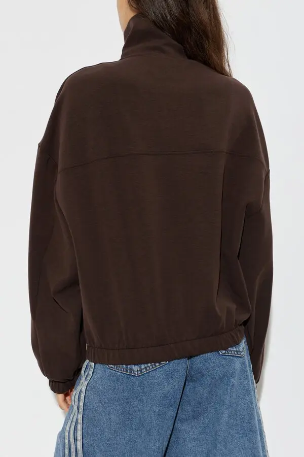 ADIDAS ORIGINALS Zip-up Stand Collar Sweatshirt