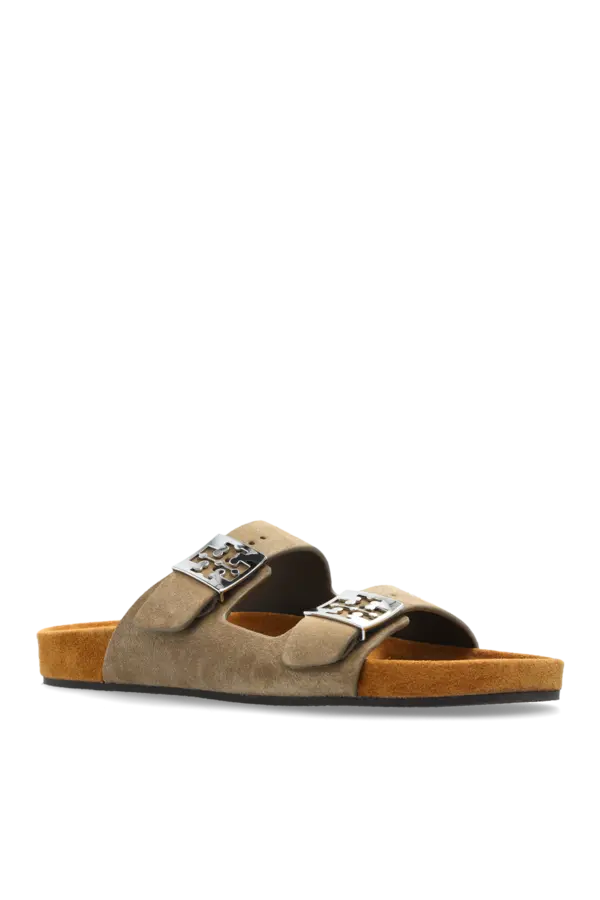 Tory Burch Mellow" Suede Slides