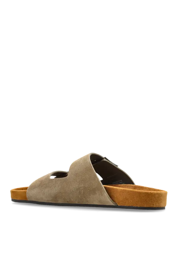 Tory Burch Mellow" Suede Slides