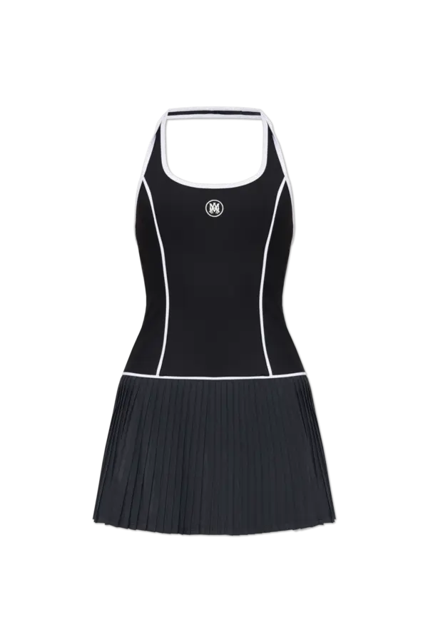 Amiri Dress With Built-in Shorts - Black
