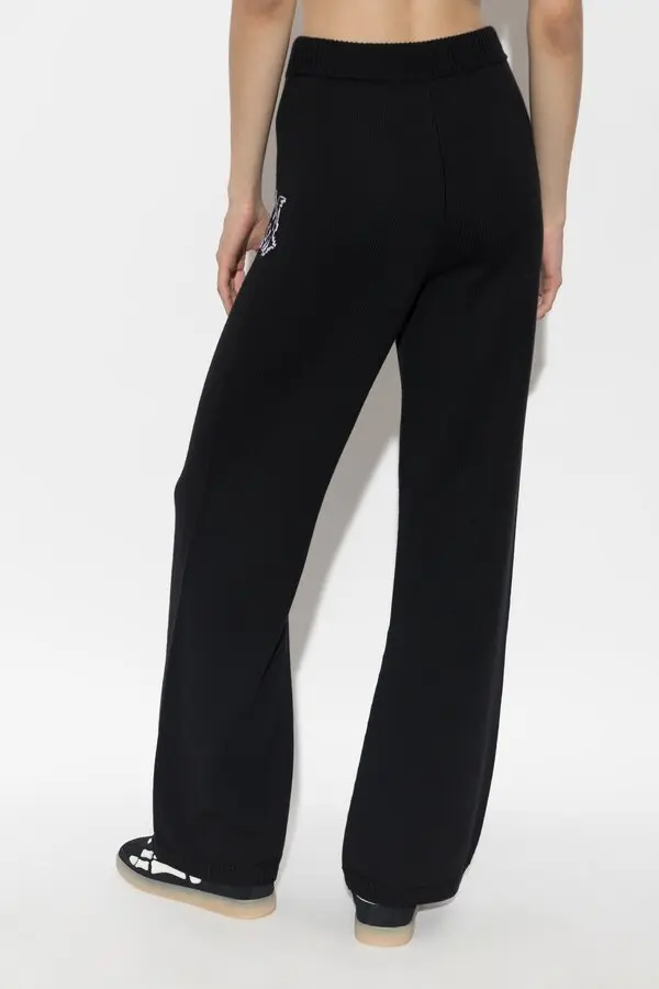 Amiri Wool Trousers With Logo